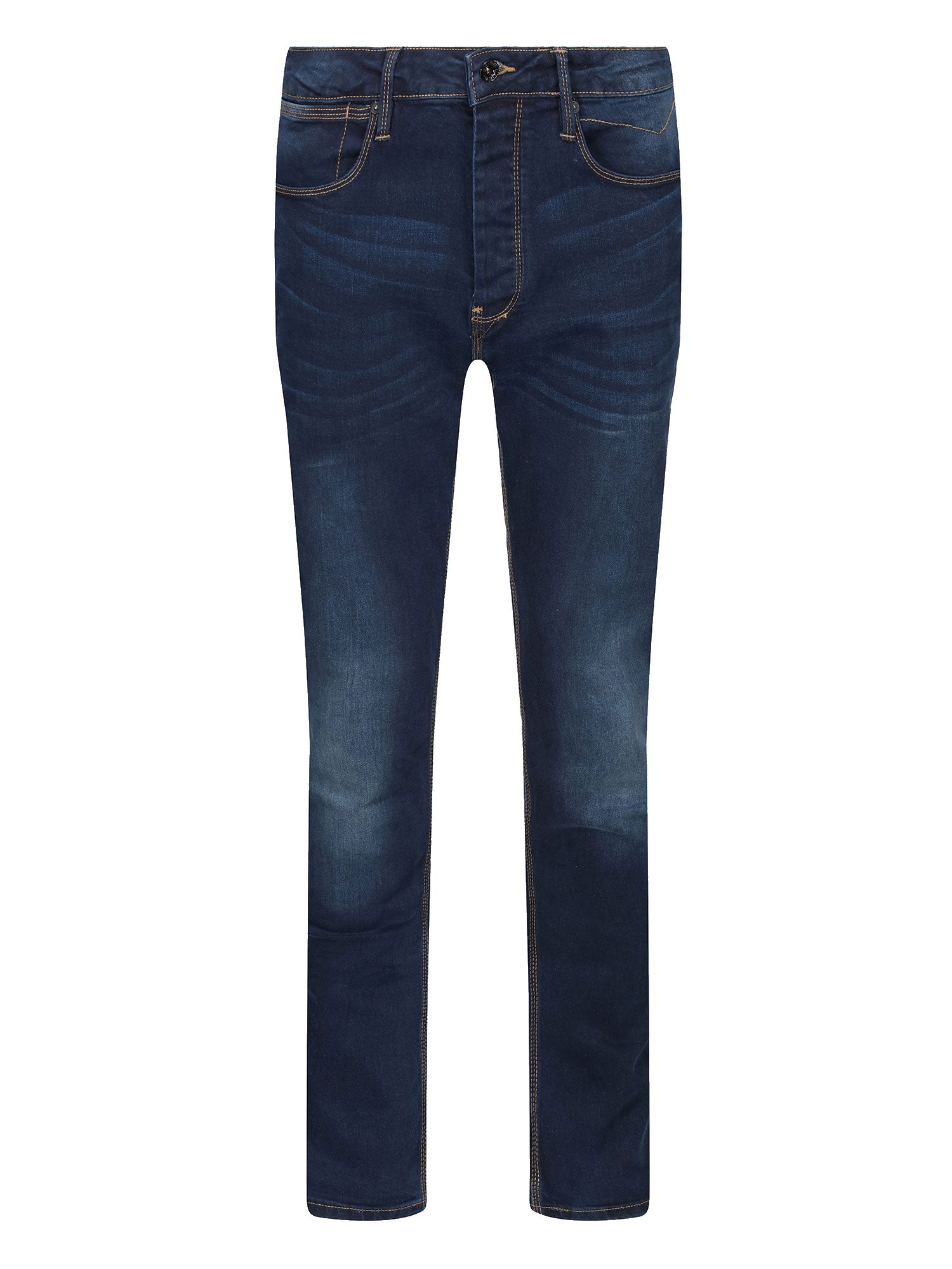 FREDDIE FAST Men's Denim Jeans | Regular, Short, Long | Dark Blue ...