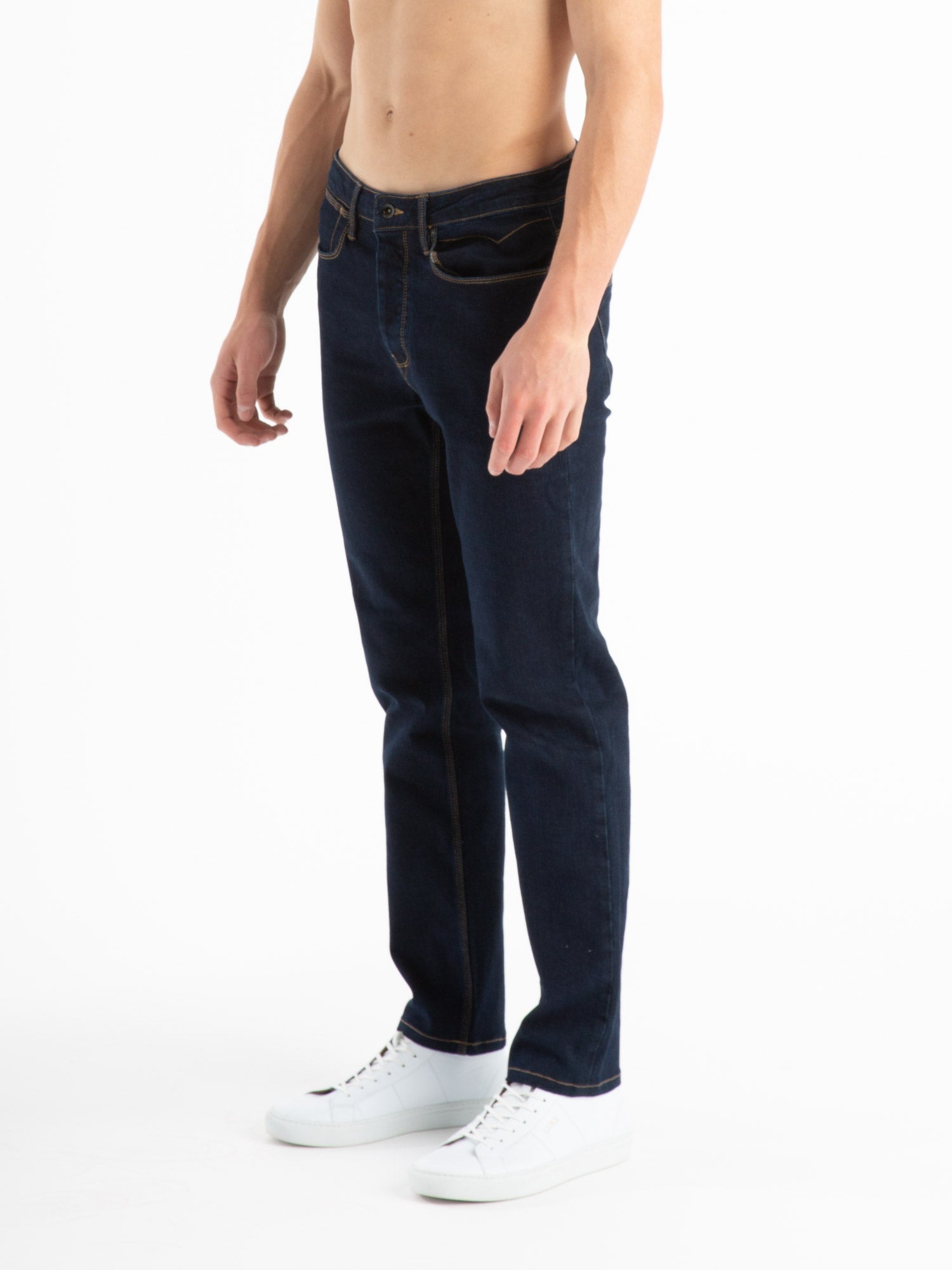 FREDDIE FAST Men's Denim Jeans | Regular, Short, Long | Dark Blue ...