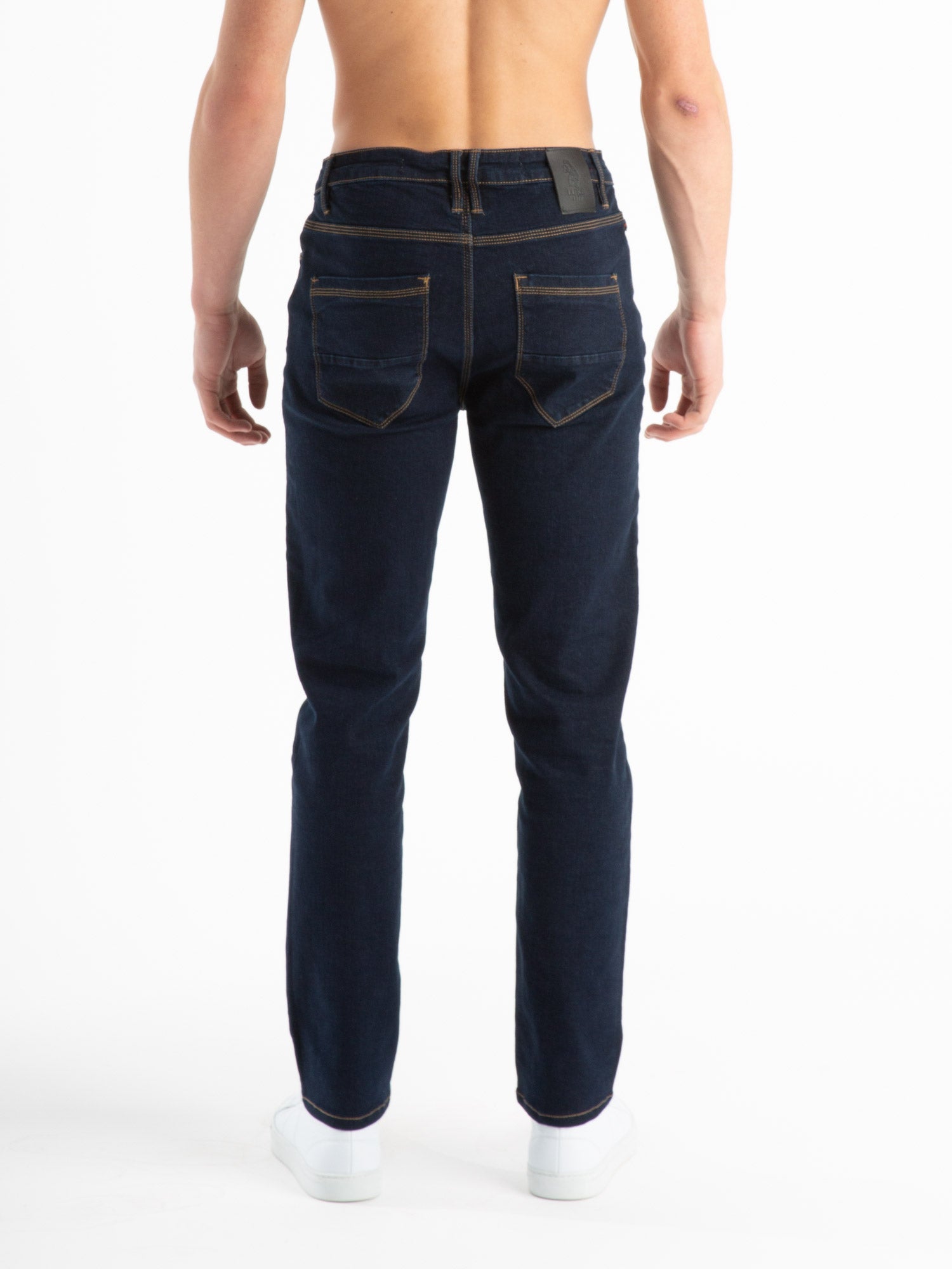 FREDDIE FAST Men's Denim Jeans | Regular, Short, Long | Dark Blue ...