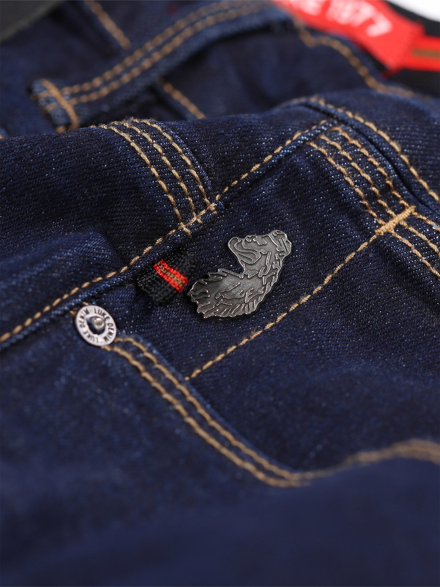 FREDDIE FAST Men's Denim Jeans | Regular, Short, Long | Dark Blue ...
