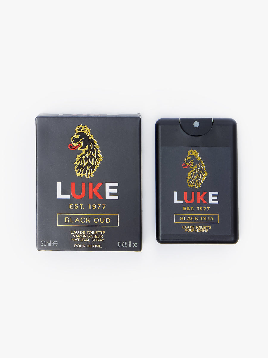 LUKE Pocket Spray - Black Oud Fragrance 20ml | Cardamom, Lemoncello ...