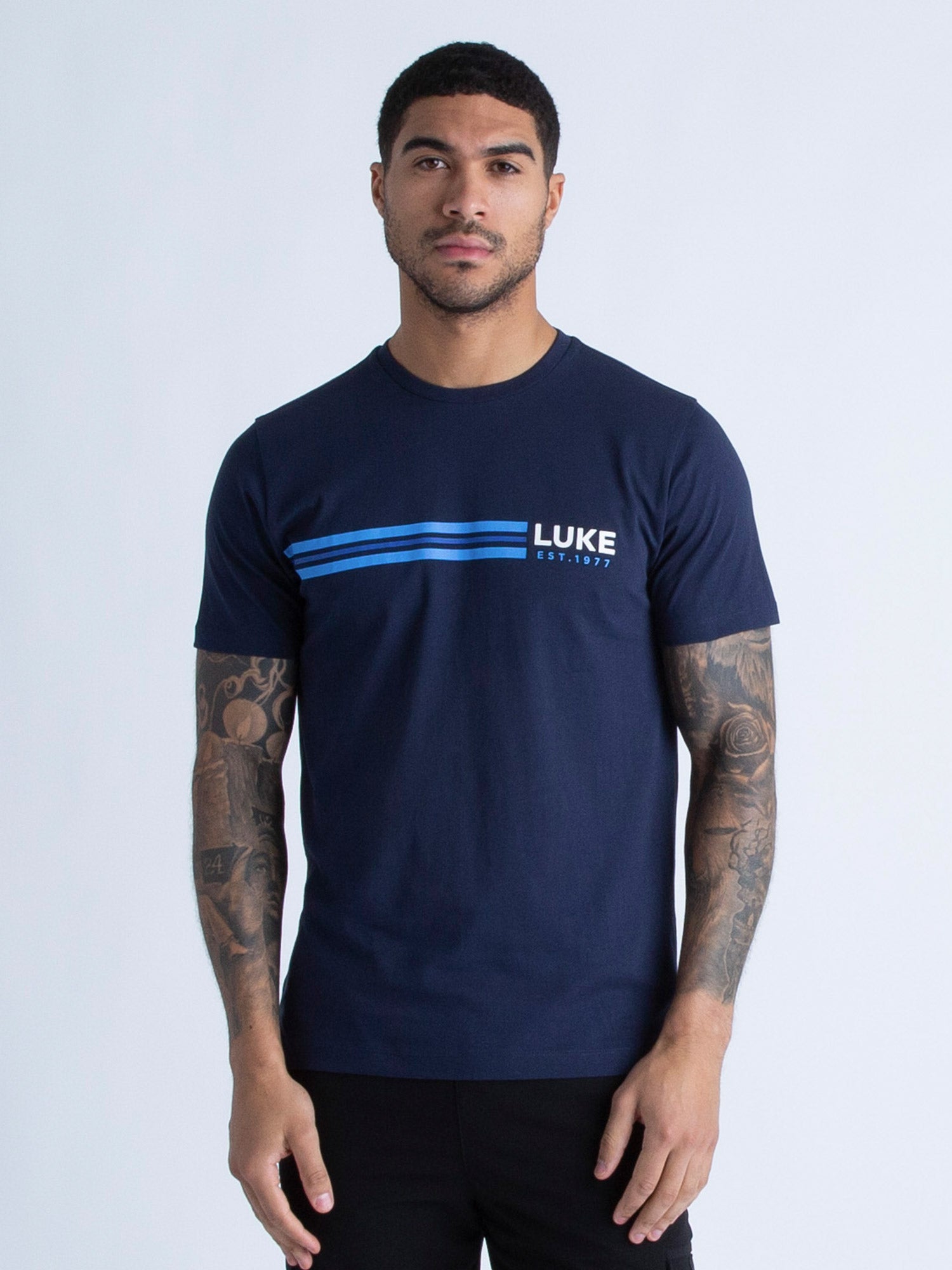 BLOCK STRIPE T-SHIRT – Luke1977