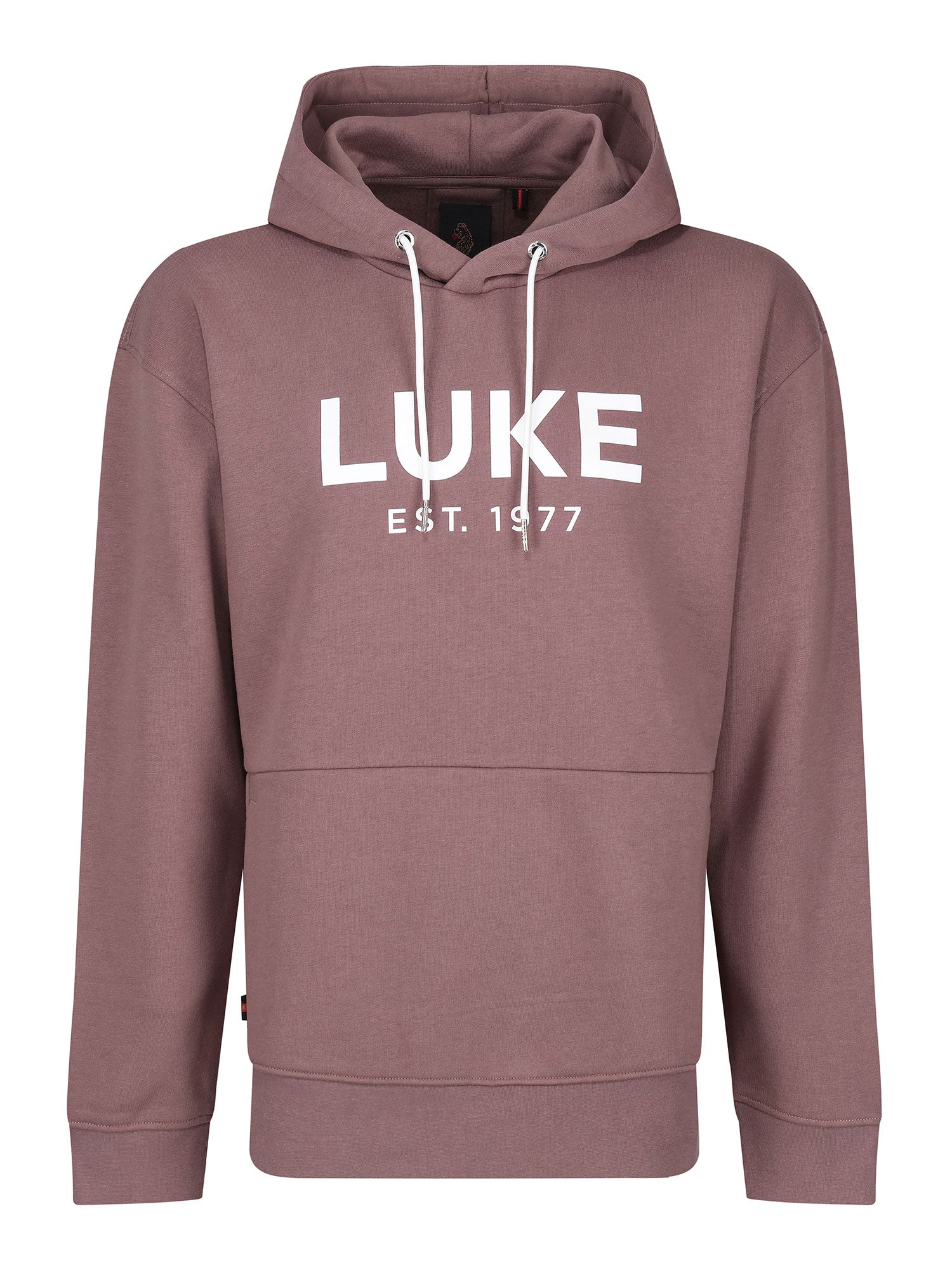 GRAND Men's Soft Cotton Relaxed Fit Overhead Hoodie in Purple Mauve – Luke1977