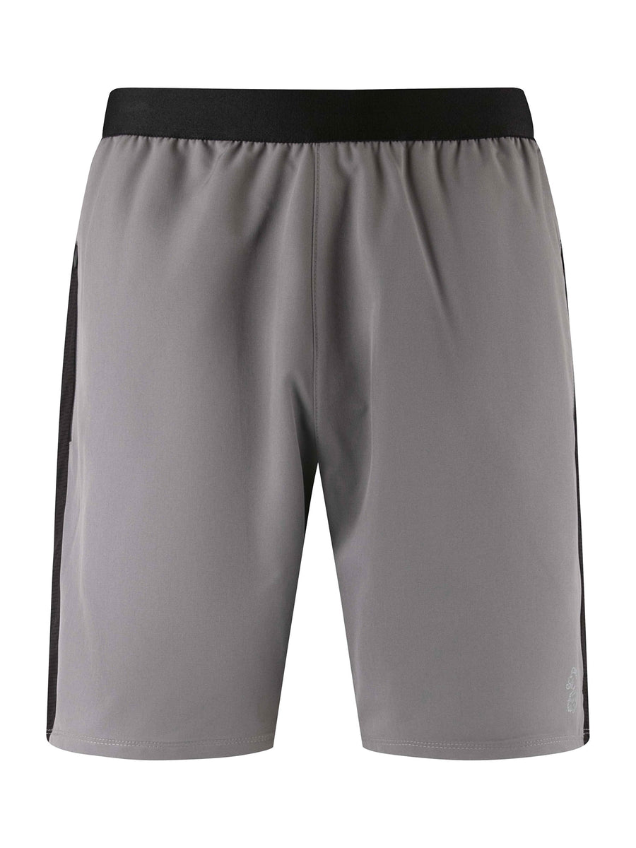 LUKE 1977 EXMOOR Grey Anti-Wicking Performance Shorts for All-Day Wear ...